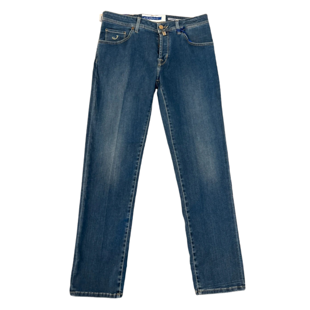 Jacob Cohën Scott Slim Fit Jeans (Navy Blue) (New) – Store Enda AB